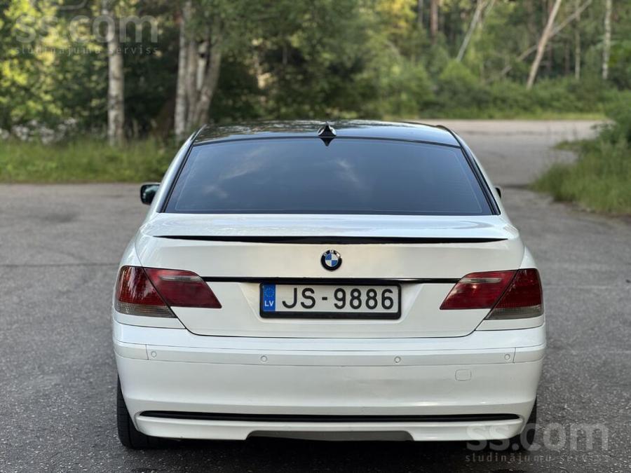 White BMW 730 2005 in Jurmala, with an engine capacity of 3.00 L and mileage of 364 thousand km for 2600 €, photo 4 on AUTOMOTO.COM.LV