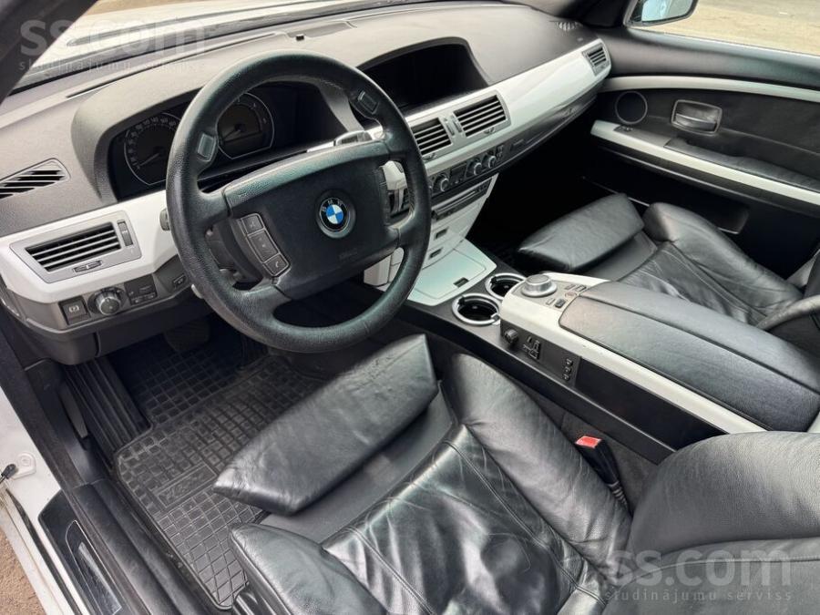 White BMW 730 2005 in Jurmala, with an engine capacity of 3.00 L and mileage of 364 thousand km for 2600 €, photo 8 on AUTOMOTO.COM.LV
