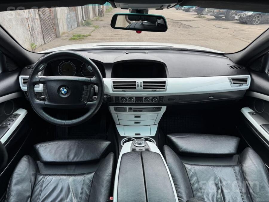 White BMW 730 2005 in Jurmala, with an engine capacity of 3.00 L and mileage of 364 thousand km for 2600 €, photo 9 on AUTOMOTO.COM.LV