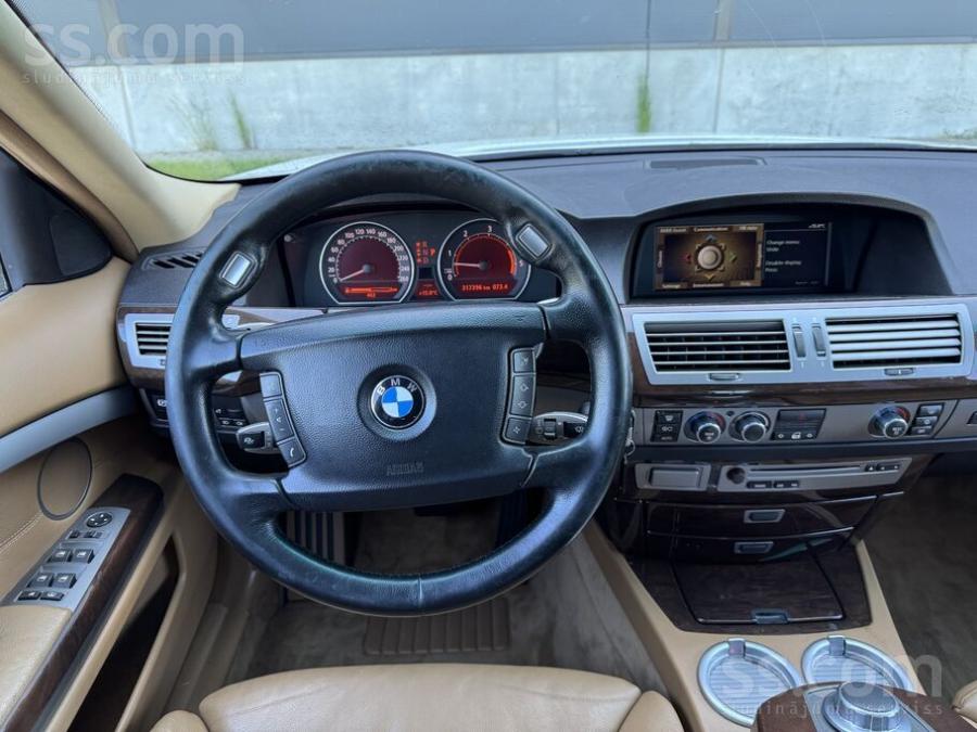 Balts BMW 730 2006 Rīga, ar dzinēja tilpumu 3.00 L un nobraukumu 317 tūkst. km par 5700 €, foto 10 vietnē AUTOMOTO.COM.LV