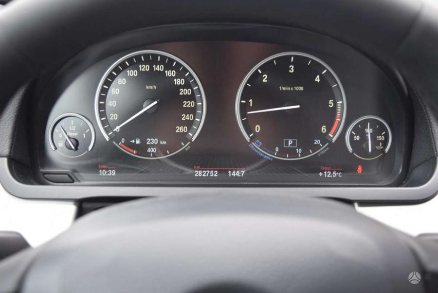 White BMW 730 2013 in Vilnius, with an engine capacity of 2.99 L and mileage of 283 thousand km for 11900 €, photo 20 on AUTOMOTO.COM.LV