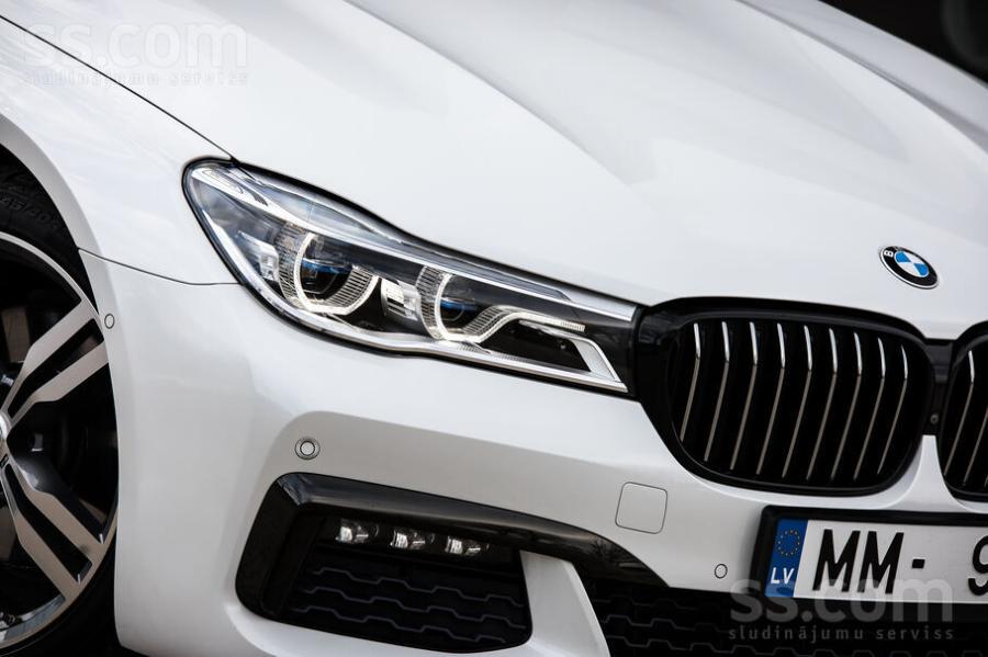 Balts BMW 730 2016 Jelgava, ar dzinēja tilpumu 3.00 L un nobraukumu 0 tūkst. km par 33600 €, foto 3 vietnē AUTOMOTO.COM.LV
