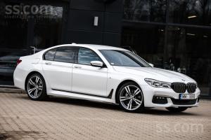 Balts BMW 730 2016 Jelgava, ar dzinēja tilpumu 3.00 L un nobraukumu 0 tūkst. km par 32600 €, foto  vietnē AUTOMOTO.COM.LV