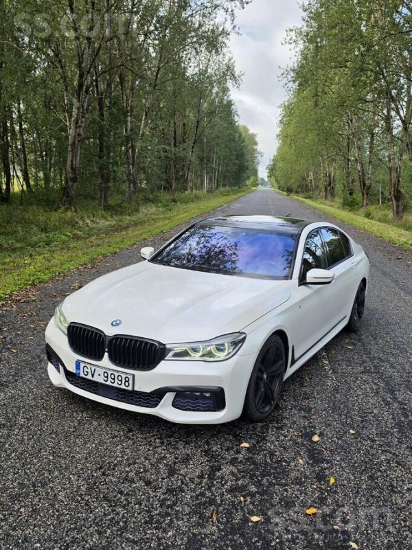 Balts BMW 730 2016 Rīga, ar dzinēja tilpumu 3.00 L un nobraukumu 338 tūkst. km par 23000 €, foto 1 vietnē AUTOMOTO.COM.LV