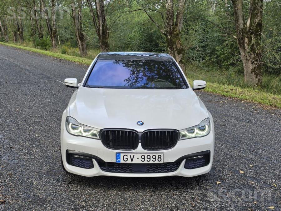 Balts BMW 730 2016 Rīga, ar dzinēja tilpumu 3.00 L un nobraukumu 338 tūkst. km par 23000 €, foto 3 vietnē AUTOMOTO.COM.LV