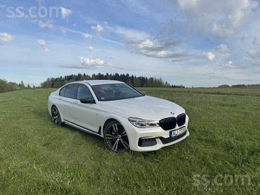 Balts BMW 730 2017 Rēzekne, ar dzinēja tilpumu 3.00 L un nobraukumu 215 tūkst. km par 28900 €, foto 1 vietnē AUTOMOTO.COM.LV