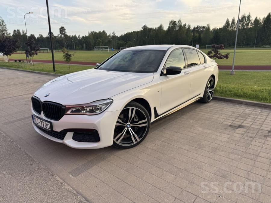 Balts BMW 730 2017 Rēzekne, ar dzinēja tilpumu 3.00 L un nobraukumu 215 tūkst. km par 28500 €, foto 1 vietnē AUTOMOTO.COM.LV