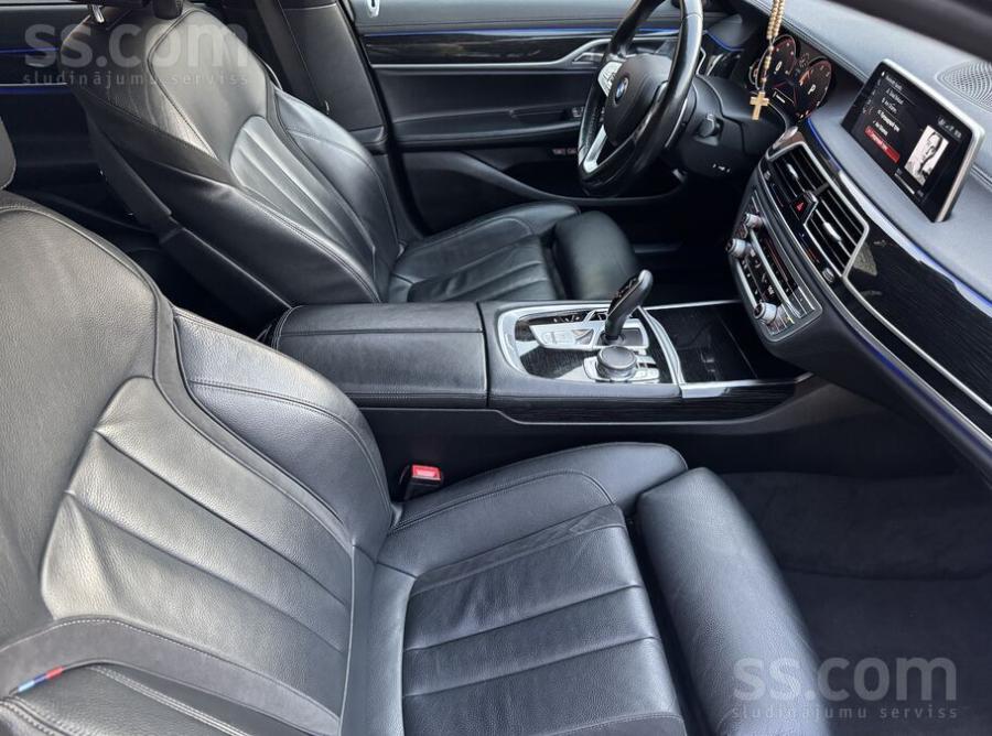 Balts BMW 730 2017 Rēzekne, ar dzinēja tilpumu 3.00 L un nobraukumu 215 tūkst. km par 28500 €, foto 7 vietnē AUTOMOTO.COM.LV