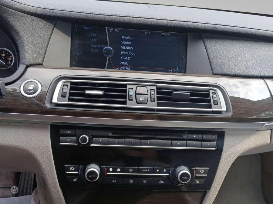 Dzeltens BMW 730 2009 Viļņa, ar dzinēja tilpumu 3.00 L un nobraukumu 252 tūkst. km par 10290 €, foto 13 vietnē AUTOMOTO.COM.LV