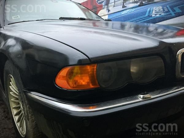 Черный БМВ 735 1999 в Огре, объемом двигателя 3.50 л и пробегом 390 тыс. км за 1700 €, фото 7 на AUTOMOTO.COM.LV