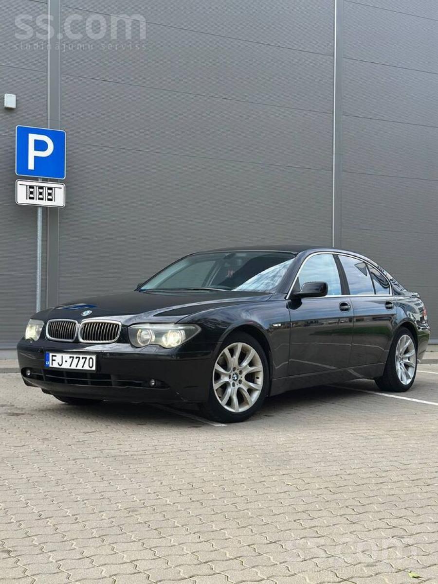 Melns BMW 735 2002 Rīga, ar dzinēja tilpumu 3.60 L un nobraukumu 174 tūkst. km par 3800 €, foto 1 vietnē AUTOMOTO.COM.LV