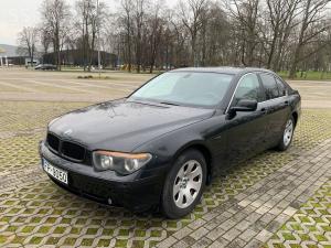 Black BMW 735 2002 in Ventspils, with an engine capacity of 3.60 L and mileage of 294 thousand km for 2770 €, photo 5 on AUTOMOTO.COM.LV