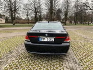 Black BMW 735 2002 in Ventspils, with an engine capacity of 3.60 L and mileage of 294 thousand km for 2770 €, photo 13 on AUTOMOTO.COM.LV