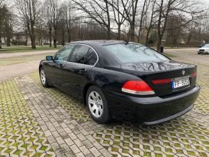 Black BMW 735 2002 in Ventspils, with an engine capacity of 3.60 L and mileage of 294 thousand km for 2770 €, photo 15 on AUTOMOTO.COM.LV
