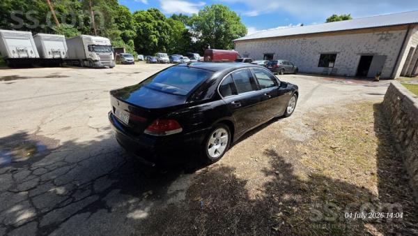 Melns BMW 735 2002 Jūrmala, ar dzinēja tilpumu 3.60 L un nobraukumu 435 tūkst. km par 3800 €, foto 3 vietnē AUTOMOTO.COM.LV