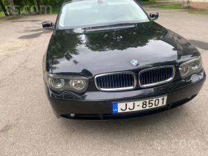 Melns BMW 735 2003 Jelgava, ar dzinēja tilpumu 3.60 L un nobraukumu 187 tūkst. km par 5000 €, foto  vietnē AUTOMOTO.COM.LV