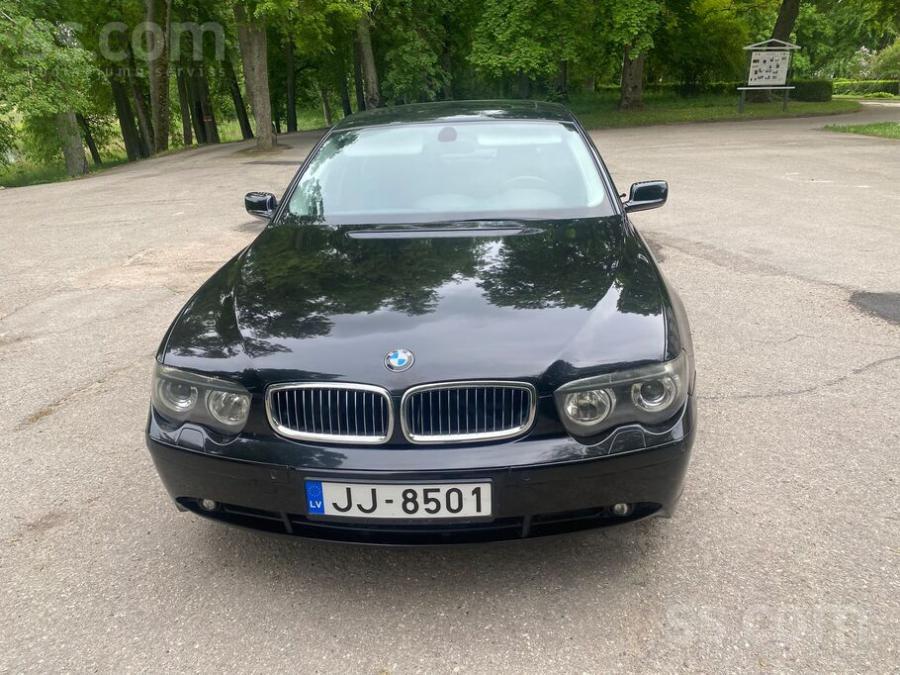 Melns BMW 735 2003 Jelgava, ar dzinēja tilpumu 3.60 L un nobraukumu 187 tūkst. km par 5000 €, foto 7 vietnē AUTOMOTO.COM.LV