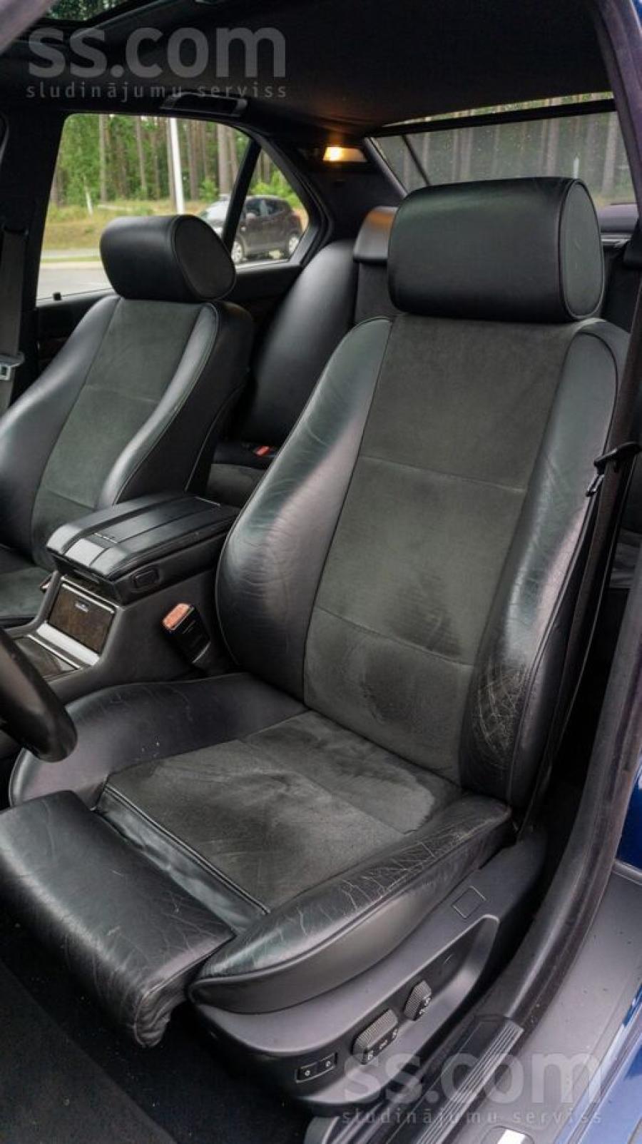 Blue BMW 735 2000 in Riga, with an engine capacity of 3.50 L and mileage of 147 thousand km for 13590 €, photo 24 on AUTOMOTO.COM.LV