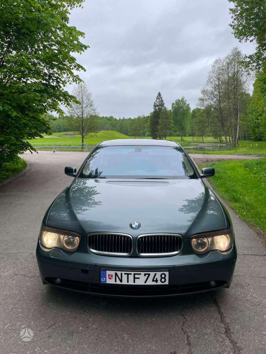 Blue BMW 735 2001 in Klaipeda, with an engine capacity of 3.60 L and mileage of 270 thousand km for 2500 €, photo 4 on AUTOMOTO.COM.LV