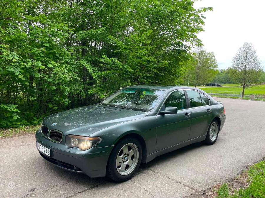 Blue BMW 735 2001 in Klaipeda, with an engine capacity of 3.60 L and mileage of 270 thousand km for 2500 €, photo 6 on AUTOMOTO.COM.LV