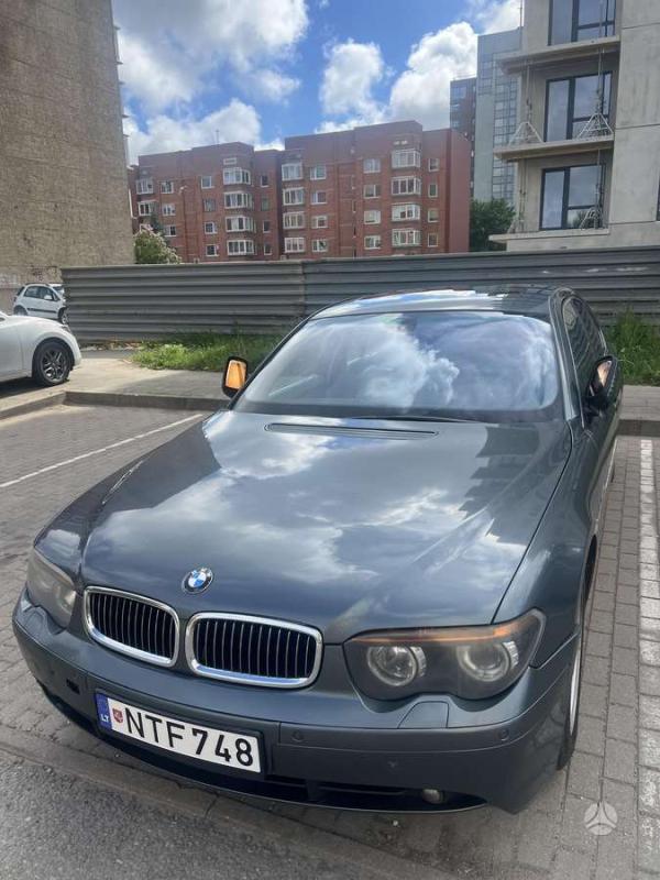 Синий БМВ 735 2001 в Клайпеда, объемом двигателя 3.60 л и пробегом 270 тыс. км за 2500 €, фото 7 на AUTOMOTO.COM.LV