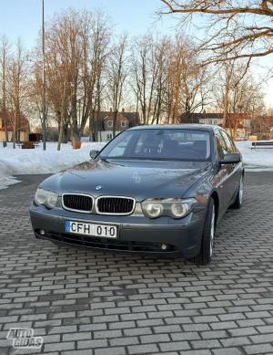 Blue BMW 735 2002 in Siauliai, with an engine capacity of 3.60 L and mileage of 450 thousand km for 2199 €, photo  on AUTOMOTO.COM.LV