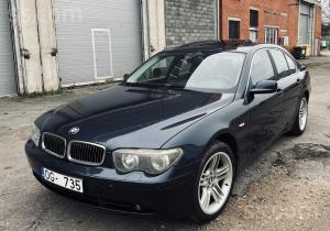 Blue BMW 735 2002 in Riga, with an engine capacity of 3.60 L and mileage of 195 thousand km for 3500 €, photo  on AUTOMOTO.COM.LV