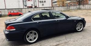 Blue BMW 735 2002 in Riga, with an engine capacity of 3.60 L and mileage of 195 thousand km for 3500 €, photo 5 on AUTOMOTO.COM.LV