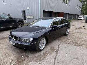 Zils BMW 735 2004 Viļņa, ar dzinēja tilpumu 3.60 L un nobraukumu 186 tūkst. km par 5000 €, foto  vietnē AUTOMOTO.COM.LV