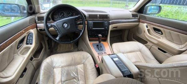 Brown BMW 735 1998 in Riga, with an engine capacity of 3.50 L and mileage of 260 thousand km for 2800 €, photo 6 on AUTOMOTO.COM.LV