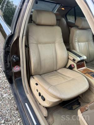 Brūns BMW 735 1998 Tukums, ar dzinēja tilpumu 3.50 L un nobraukumu 270 tūkst. km par 4990 €, foto 12 vietnē AUTOMOTO.COM.LV