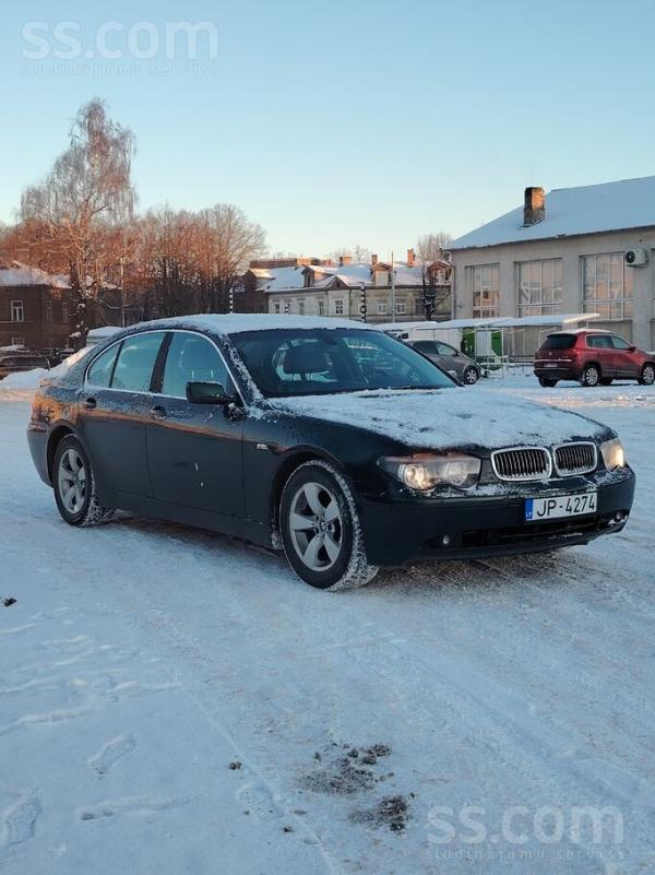 Green BMW 735 2002 in Liepaja, with an engine capacity of 3.60 L and mileage of 381 thousand km for 2100 €, photo 7 on AUTOMOTO.COM.LV