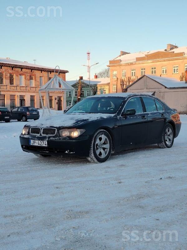 Green BMW 735 2002 in Liepaja, with an engine capacity of 3.60 L and mileage of 381 thousand km for 2100 €, photo 8 on AUTOMOTO.COM.LV