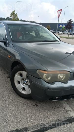 Green BMW 735 2002 in Riga, with an engine capacity of 3.50 L and mileage of 282 thousand km for 5500 €, photo  on AUTOMOTO.COM.LV