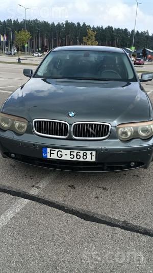 Green BMW 735 2002 in Riga, with an engine capacity of 3.50 L and mileage of 282 thousand km for 5500 €, photo 3 on AUTOMOTO.COM.LV
