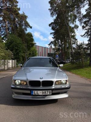 Pelēks BMW 735 1997 Rīga, ar dzinēja tilpumu 3.50 L un nobraukumu 315 tūkst. km par 4900 €, foto  vietnē AUTOMOTO.COM.LV