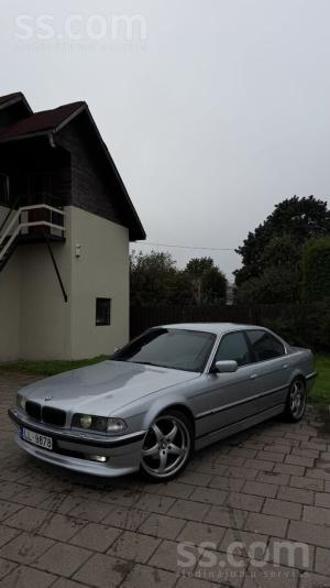 Pelēks BMW 735 1997 Rīga, ar dzinēja tilpumu 3.50 L un nobraukumu 317 tūkst. km par 5850 €, foto  vietnē AUTOMOTO.COM.LV