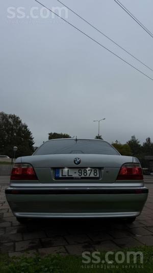 Grey BMW 735 1997 in Riga, with an engine capacity of 3.50 L and mileage of 318 thousand km for 3790 €, photo 7 on AUTOMOTO.COM.LV