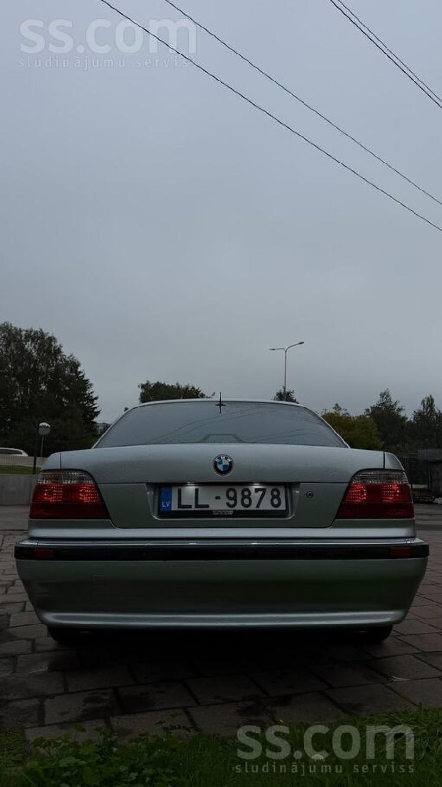 Grey BMW 735 1997 in Riga, with an engine capacity of 3.50 L and mileage of 318 thousand km for 3790 €, photo 7 on AUTOMOTO.COM.LV
