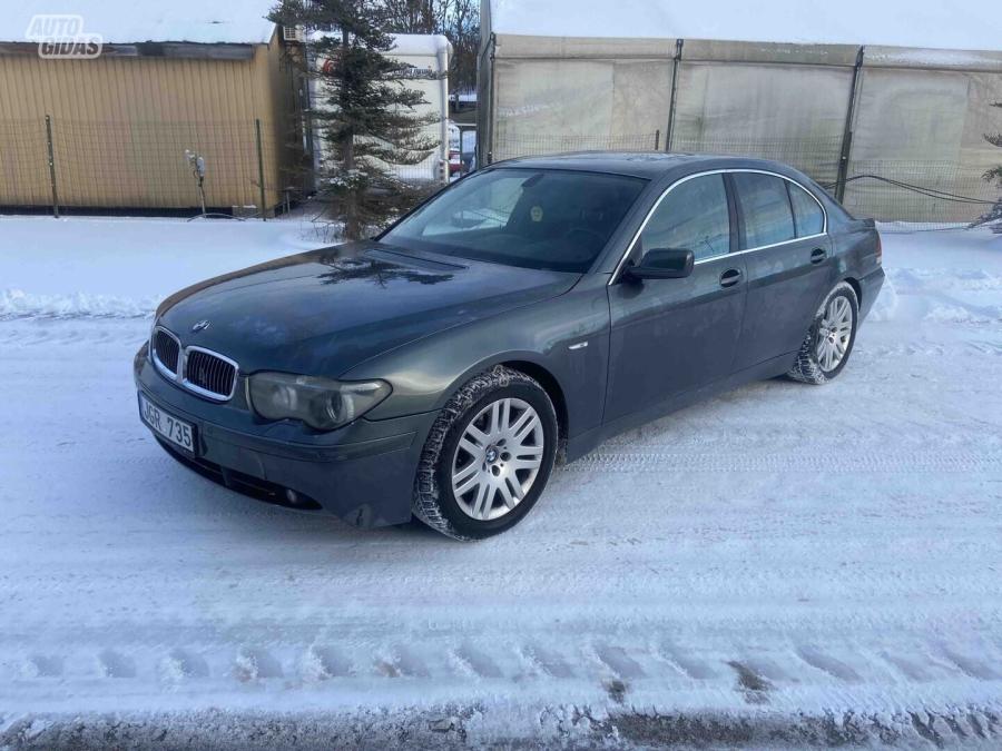 Grey BMW 735 2002 in Klaipeda, with an engine capacity of 3.50 L and mileage of 358 thousand km for 1550 €, photo 3 on AUTOMOTO.COM.LV