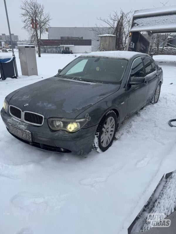 Pelēks BMW 735 2002 Kauņa, ar dzinēja tilpumu 3.60 L un nobraukumu 359 tūkst. km par 1750 €, foto 4 vietnē AUTOMOTO.COM.LV