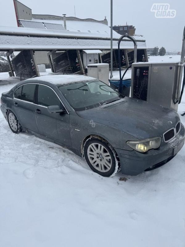Pelēks BMW 735 2002 Kauņa, ar dzinēja tilpumu 3.60 L un nobraukumu 359 tūkst. km par 1750 €, foto 5 vietnē AUTOMOTO.COM.LV