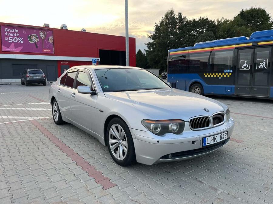 БМВ 735 2001 в Клайпеда, объемом двигателя 3.60 л и пробегом 304 тыс. км за 1299 €, фото 7 на AUTOMOTO.COM.LV