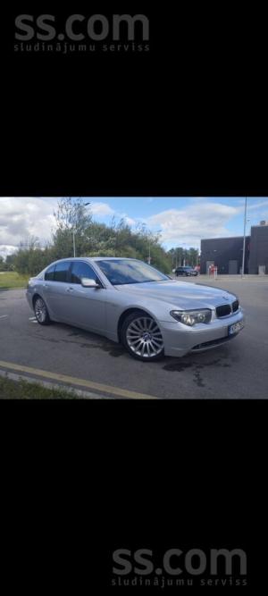 BMW 735 2003 Rīga, ar dzinēja tilpumu 3.60 L un nobraukumu 412 tūkst. km par 2200 €, foto  vietnē AUTOMOTO.COM.LV