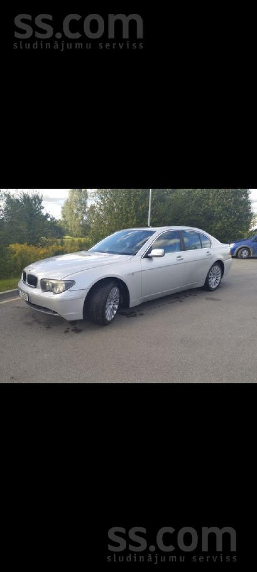 BMW 735 2003 Rīga, ar dzinēja tilpumu 3.60 L un nobraukumu 412 tūkst. km par 2200 €, foto 4 vietnē AUTOMOTO.COM.LV