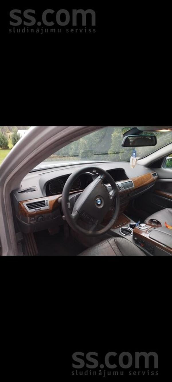 BMW 735 2003 in Riga, with an engine capacity of 3.60 L and mileage of 412 thousand km for 2200 €, photo 7 on AUTOMOTO.COM.LV