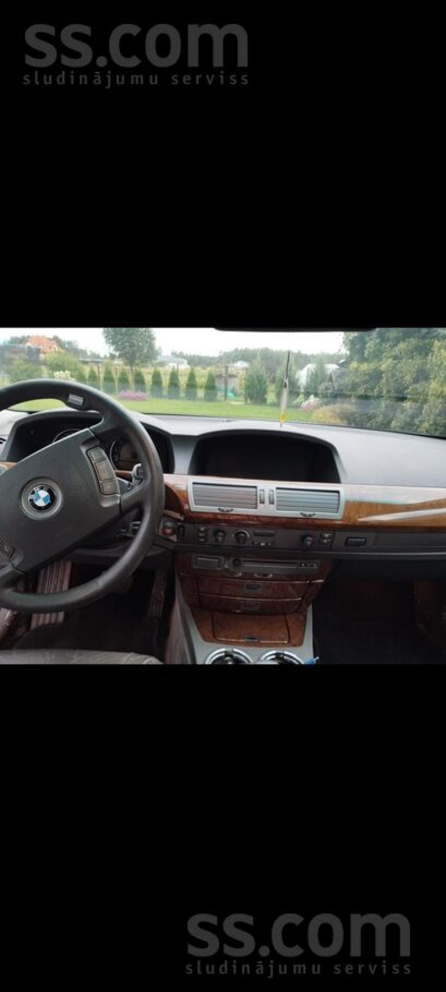 BMW 735 2003 Rīga, ar dzinēja tilpumu 3.60 L un nobraukumu 412 tūkst. km par 2200 €, foto 10 vietnē AUTOMOTO.COM.LV