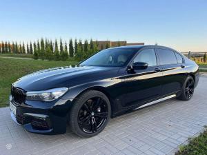 Melns BMW 740 2016 Alīta, ar dzinēja tilpumu 3.00 L un nobraukumu 166 tūkst. km par 19800 €, foto  vietnē AUTOMOTO.COM.LV