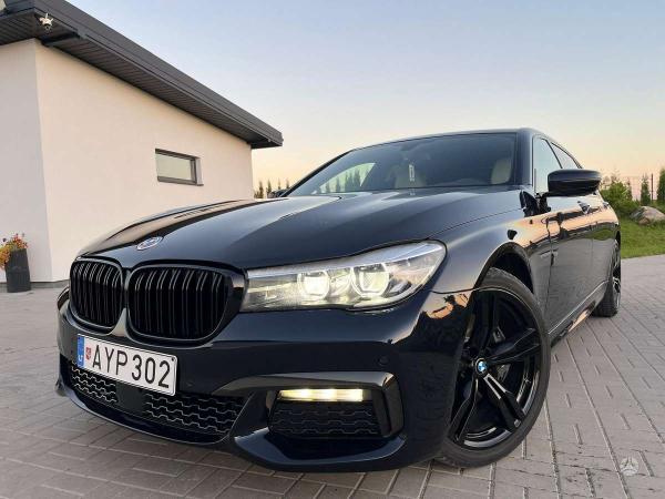 Melns BMW 740 2016 Alīta, ar dzinēja tilpumu 3.00 L un nobraukumu 166 tūkst. km par 19800 €, foto 3 vietnē AUTOMOTO.COM.LV