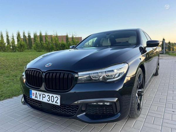 Melns BMW 740 2016 Alīta, ar dzinēja tilpumu 3.00 L un nobraukumu 166 tūkst. km par 19800 €, foto 6 vietnē AUTOMOTO.COM.LV